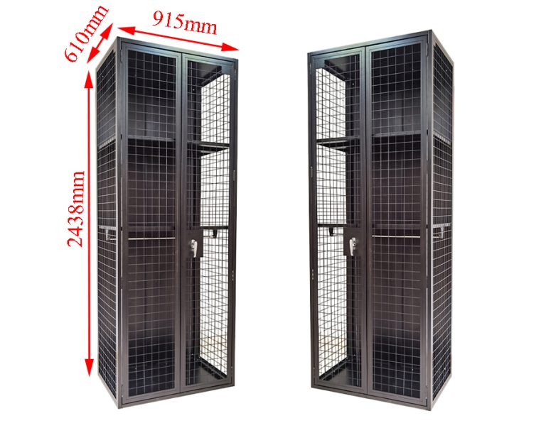 wire mesh enclosures,metal mesh locker for mini warehouse
