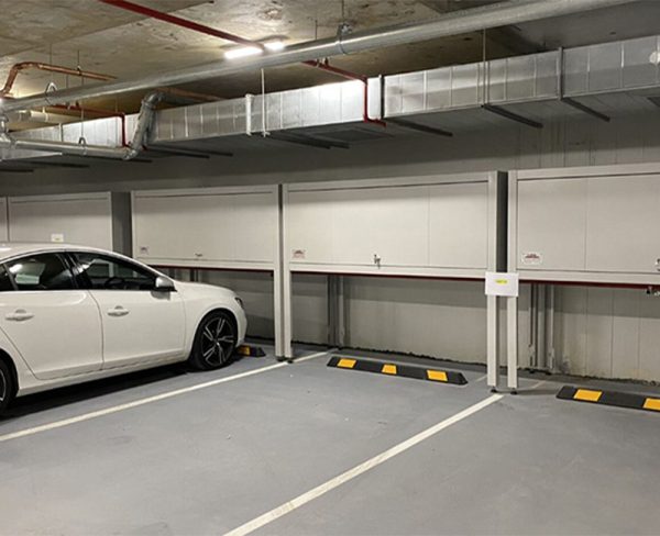 Parking Garage Storage Units for Safe Item Access