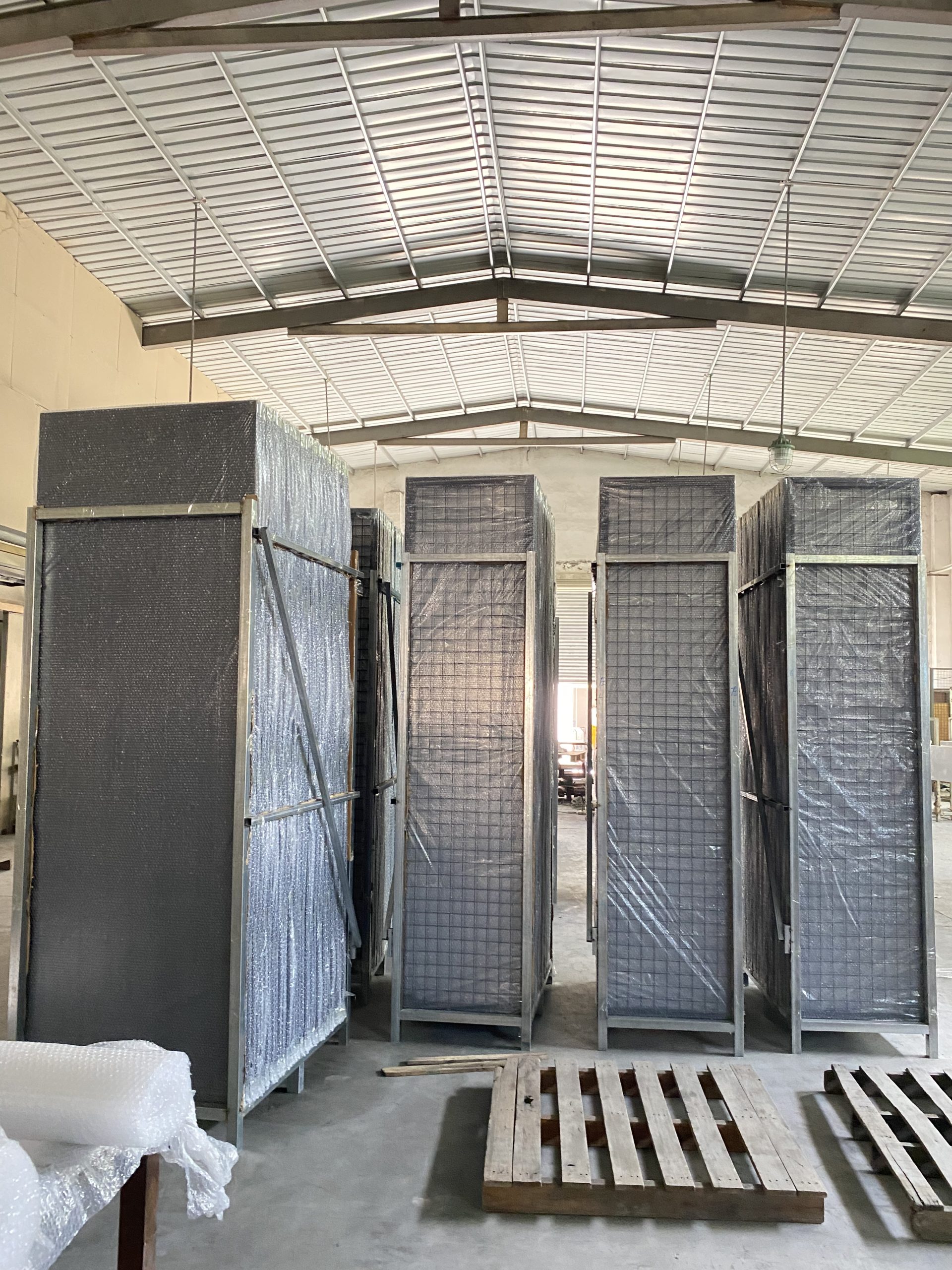 SFS metal mesh locker