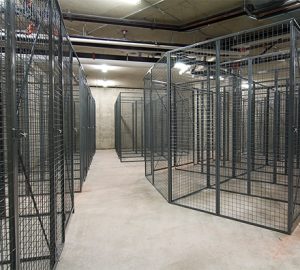 mesh partition,steel mesh locker for warehouse storage