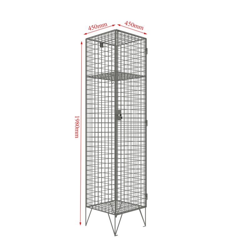 locker cage,mesh wardrobe cabinet,galvanized steel locker