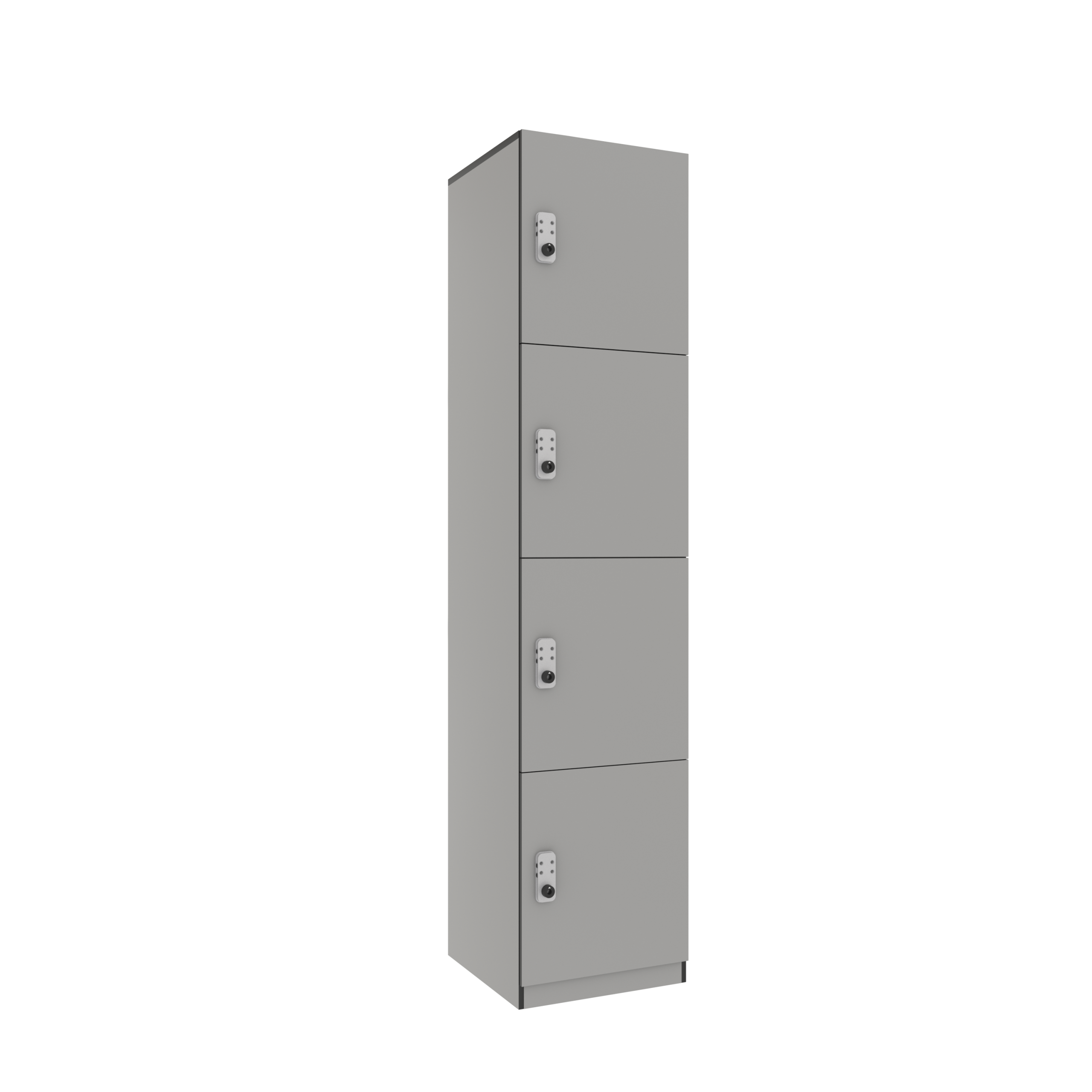 4 Doors Phenolic Storage Lockers for Schools or Gyms