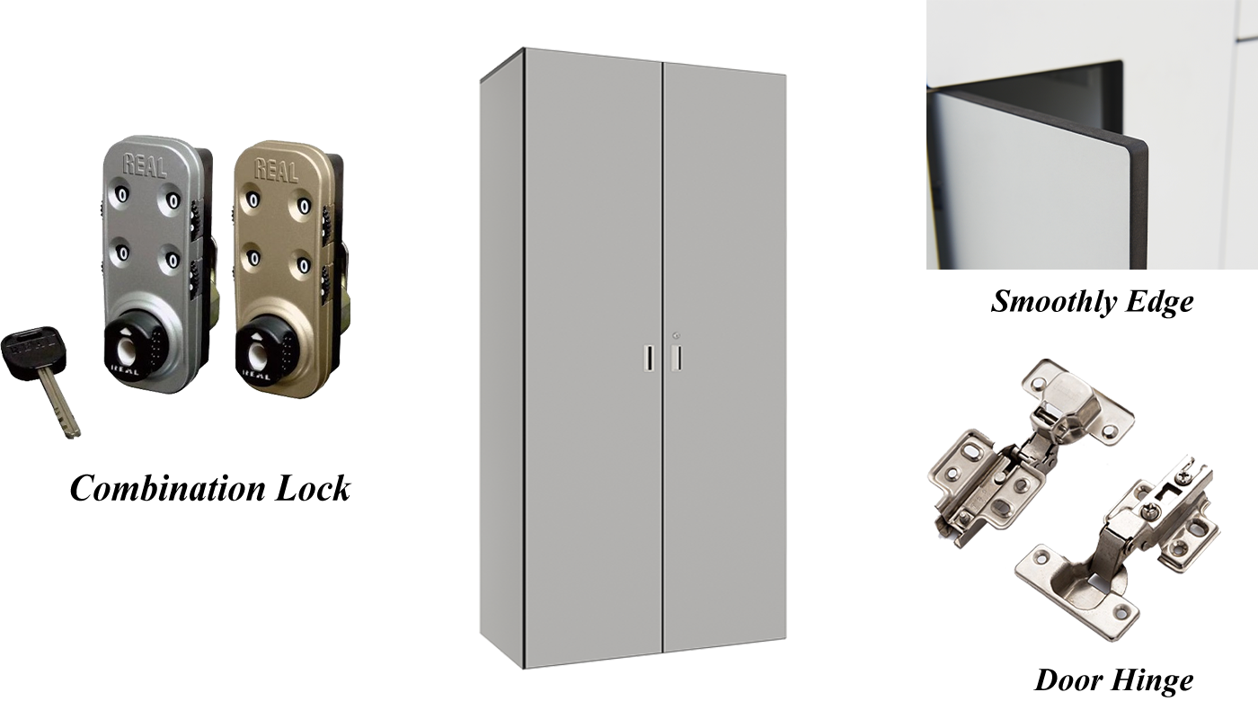 Graffiti-resistant Lockers