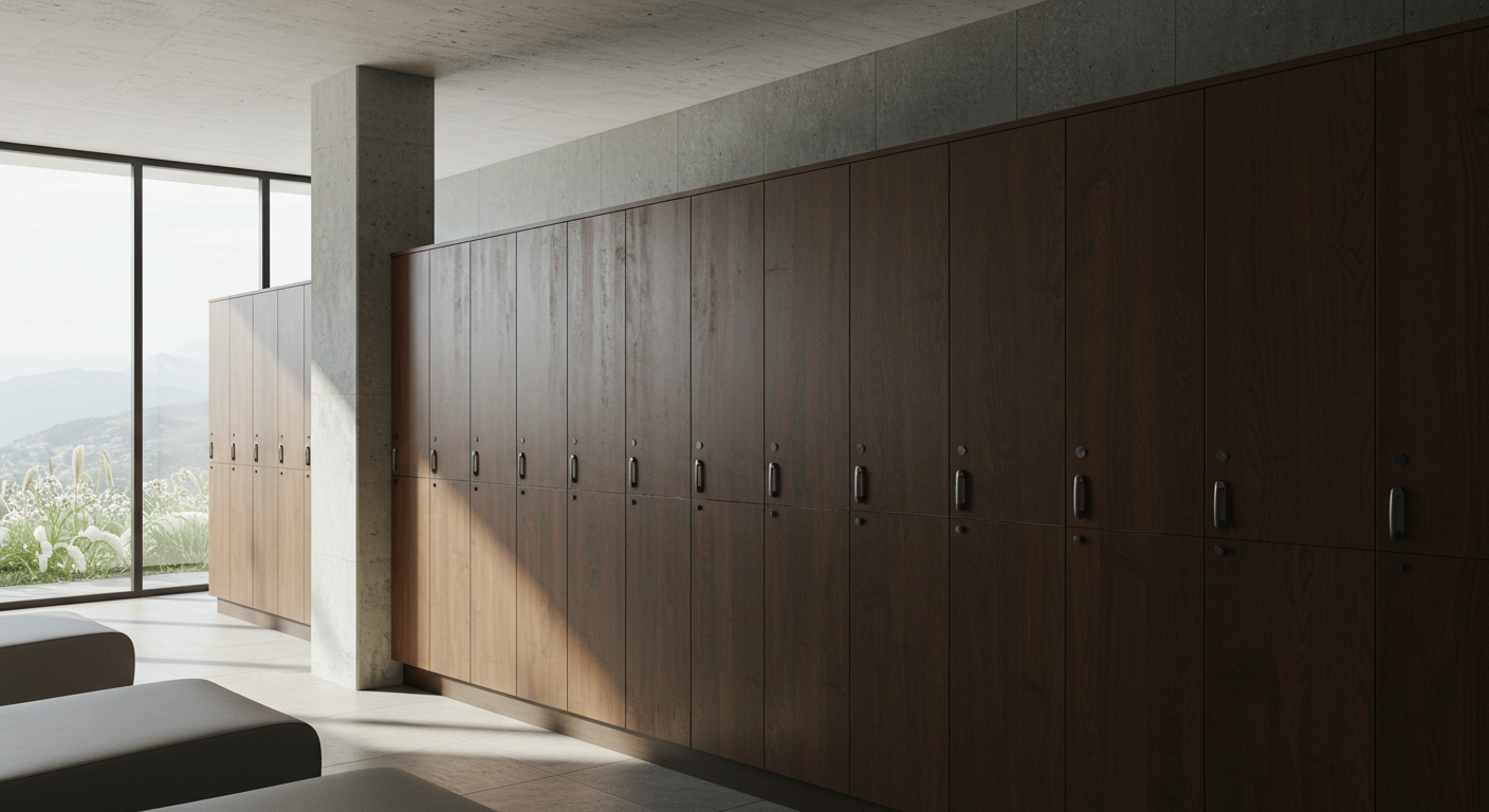 Phenolic Lockers for Resort Spas: Get Experience with Phenolic ...