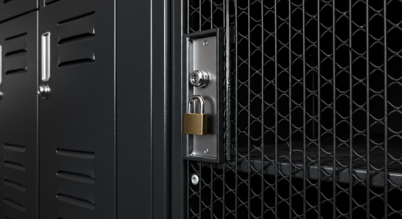 Heavy Duty Mesh Lockers for Sale – Secure Storage Solutions - | Metal ...