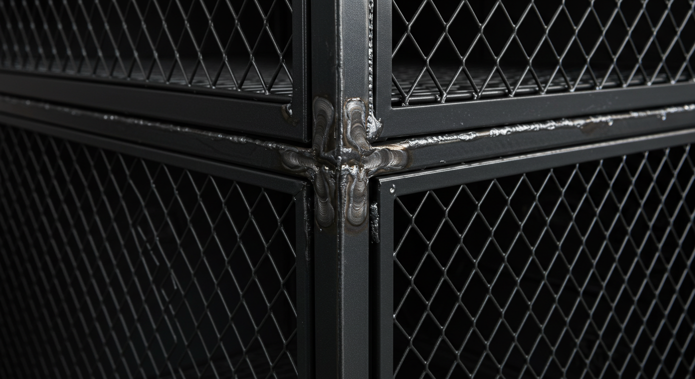 Custom Welded Mesh Lockers Supplier | Durable & Ventilated - | Metal ...