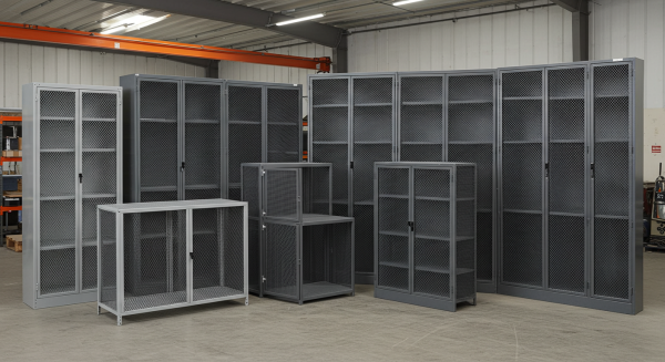 Custom Welded Mesh Lockers Supplier | Durable & Ventilated - | Metal ...