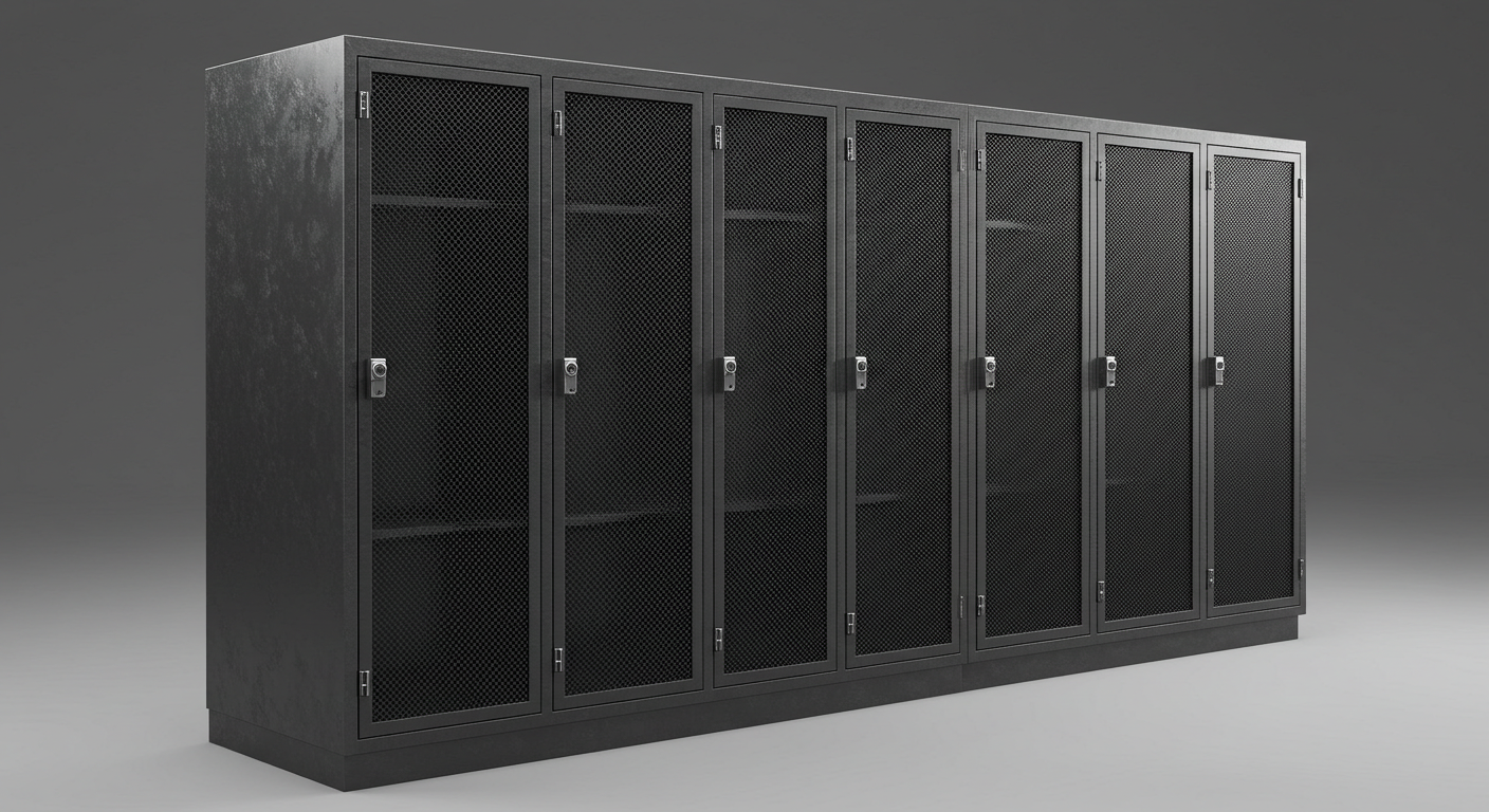 Emergency Services Lockers Mesh: Lockers for Fire, & EMS - | Metal ...