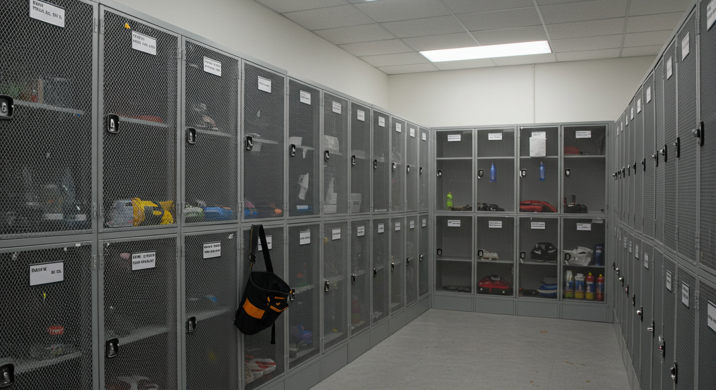 Warehouse Staff Lockers Mesh: Improve Security & Organization - | Metal lockesr | Wooden lockers ...