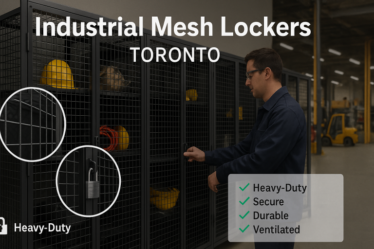 Industrial Mesh Lockers Toronto | Heavy-Duty Options