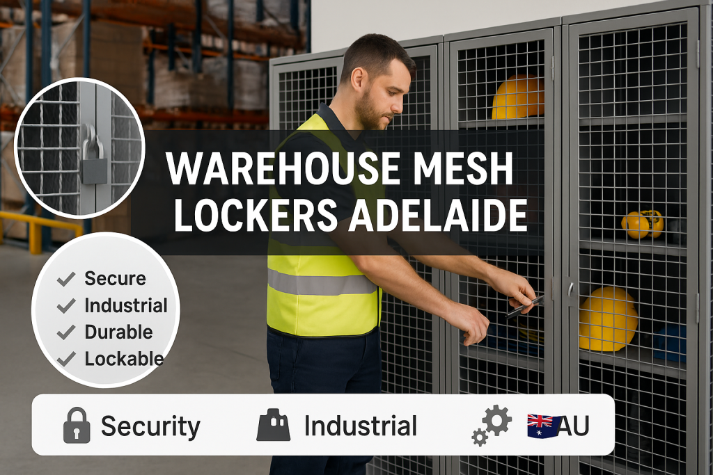 Warehouse Mesh Lockers Adelaide | Secure Industrial