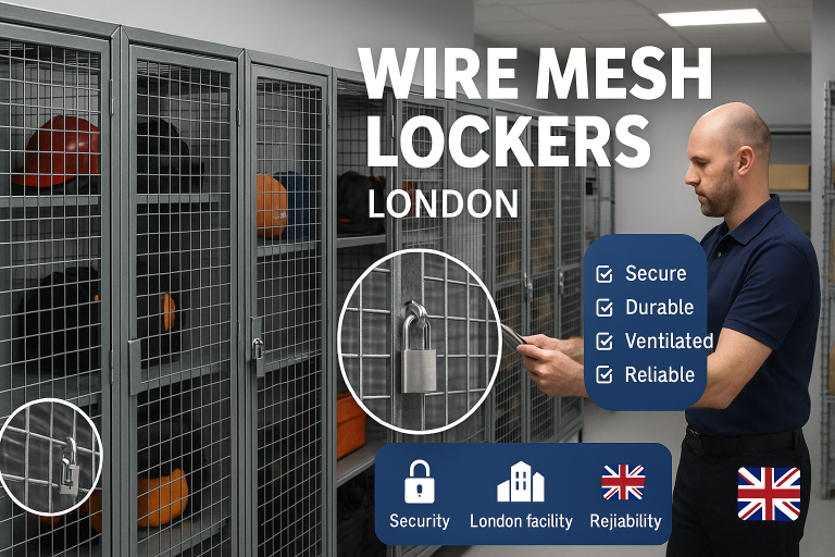 Wire Mesh Lockers London | Secure Storage Supplier