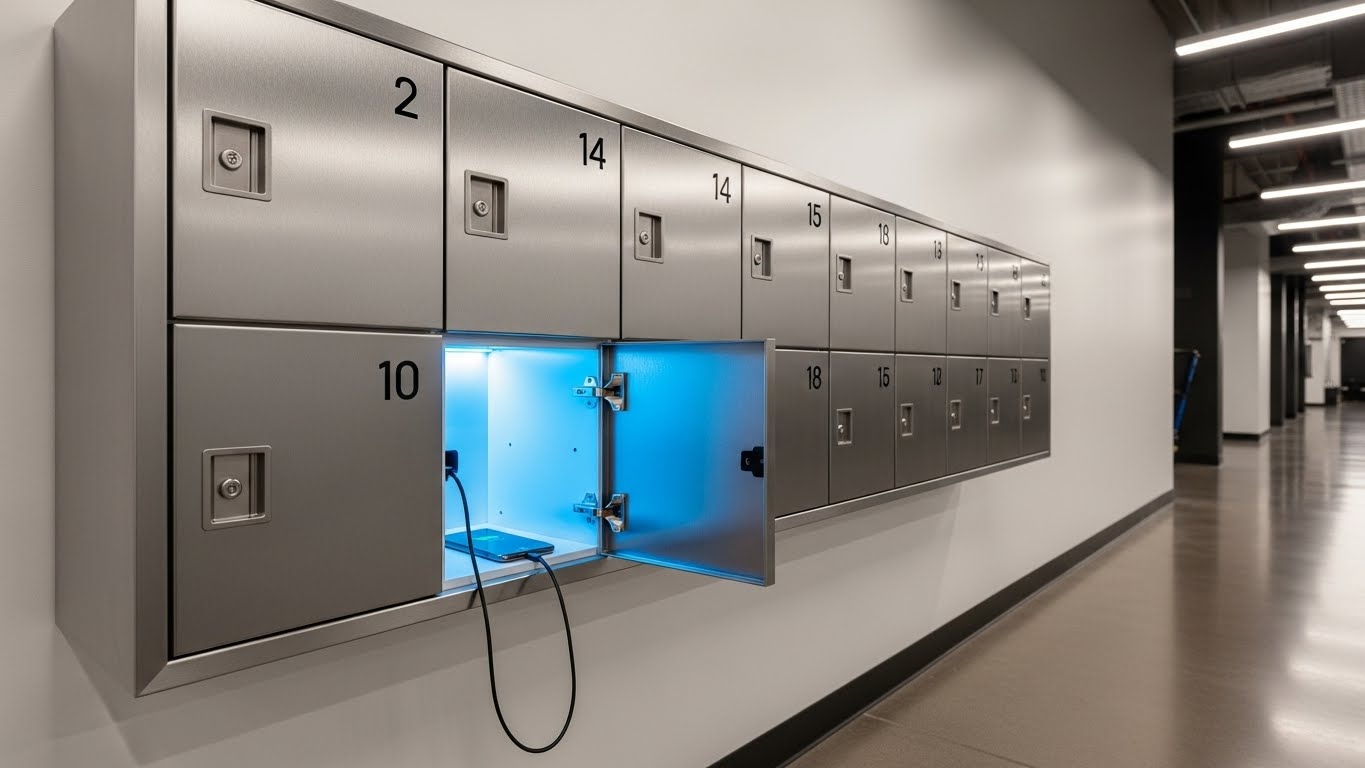 What’s the Best Gym Phone Storage Solution for Members? - | Metal ...